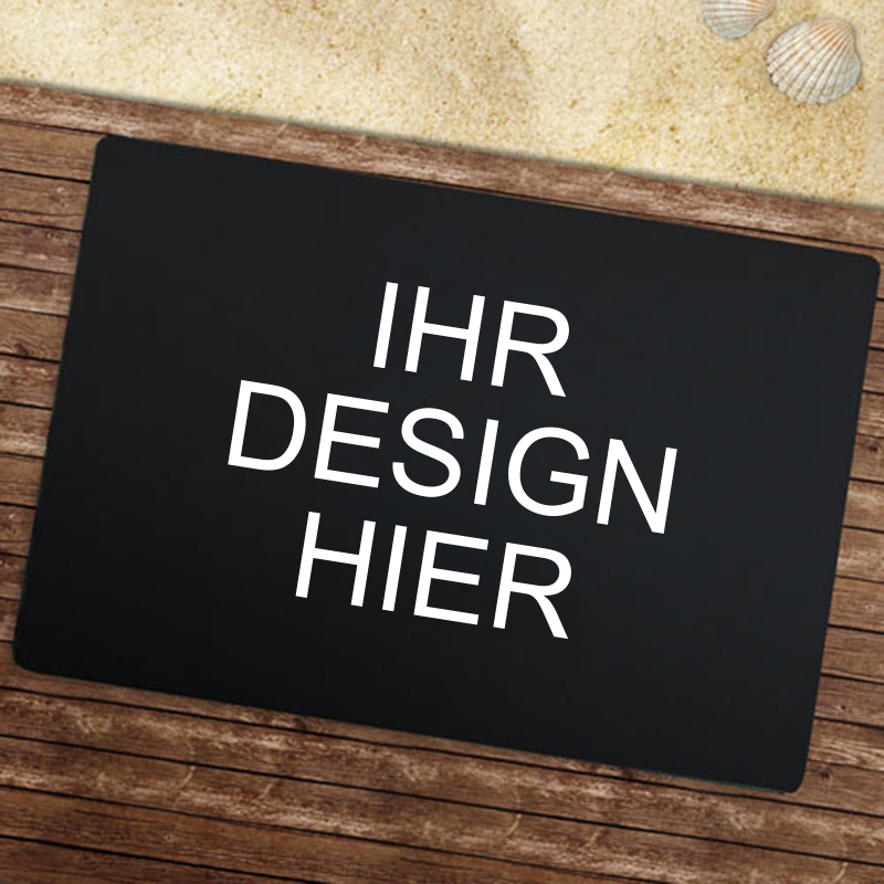 Individueller Text Fußmatte Personalisiert